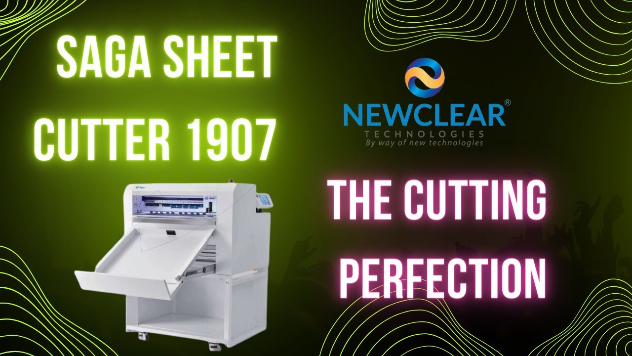 Cutting Perfection: Saga sheet cutter SG-SC 1907 || - YouTube