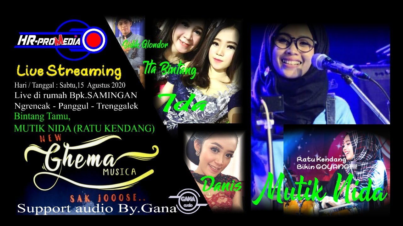 Live Streaming NEW GHEMA MUSIC -DI RUMAH BPK.SAMINGAN - PANGGUL - TRENG ...