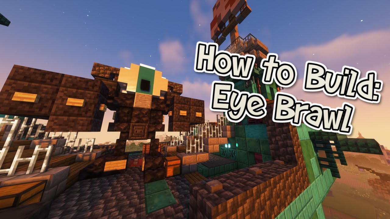 How to Build Eye Brawl in Minecraft! - Tutorial NL - YouTube