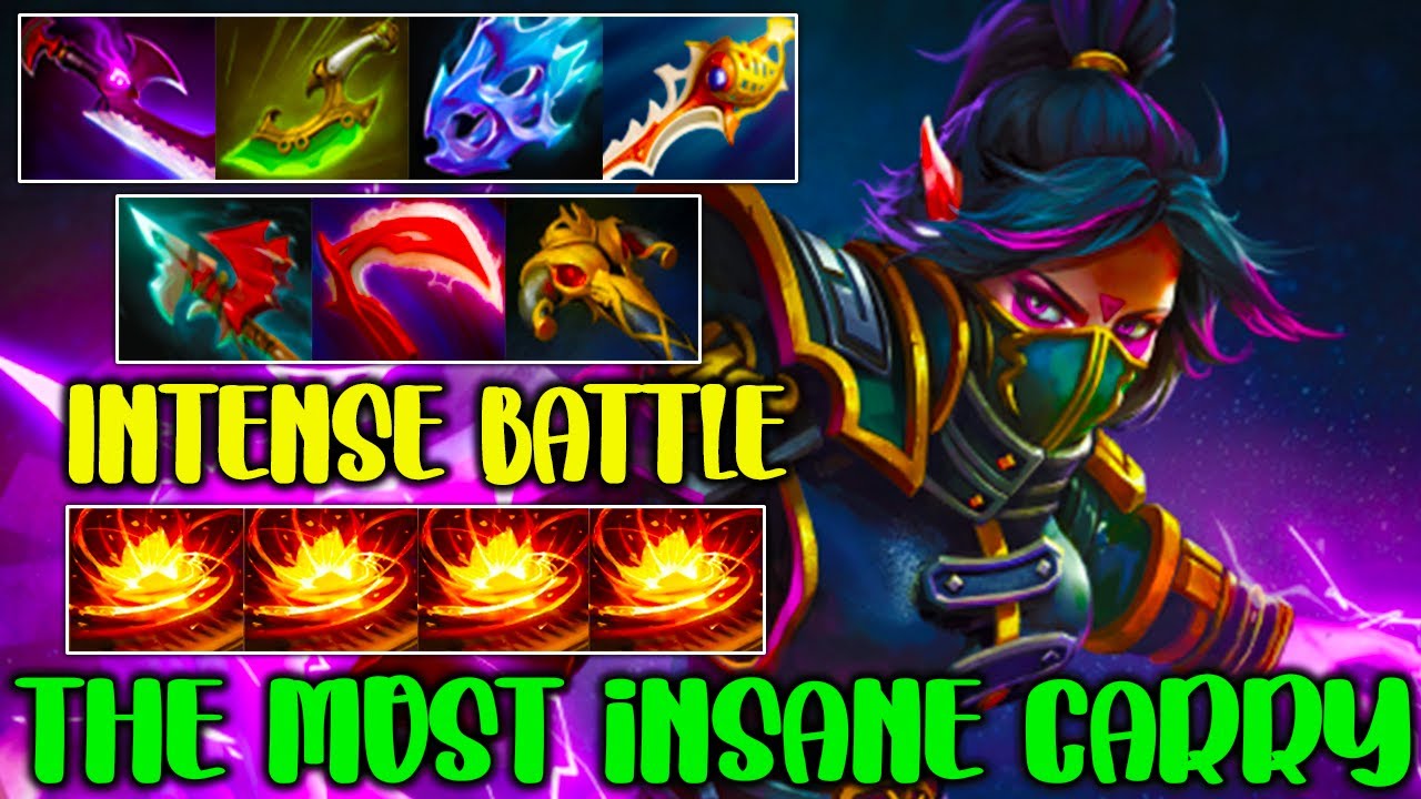 THE MOST INSANE CARRY - TEMPLAR ASSASSIN - EPIC BATTLE - DOTA 2 GAMEPLAY - YouTube