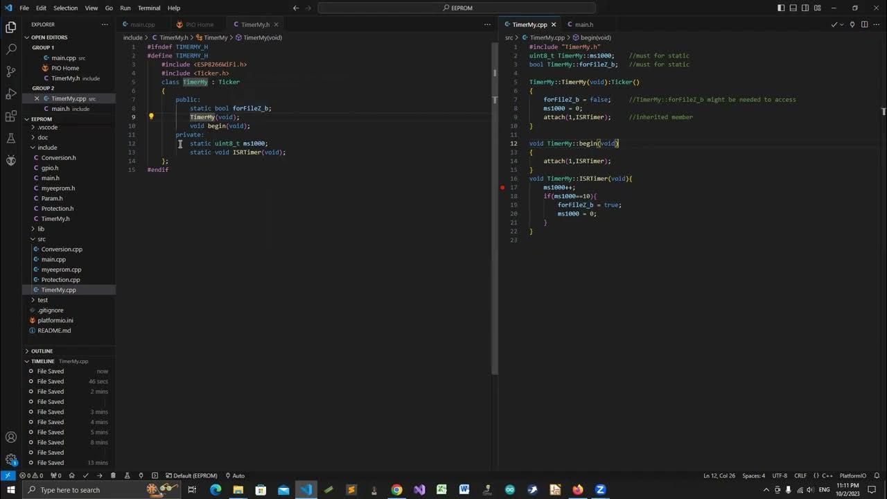 Static variables | methods in C++ | Arduino - YouTube