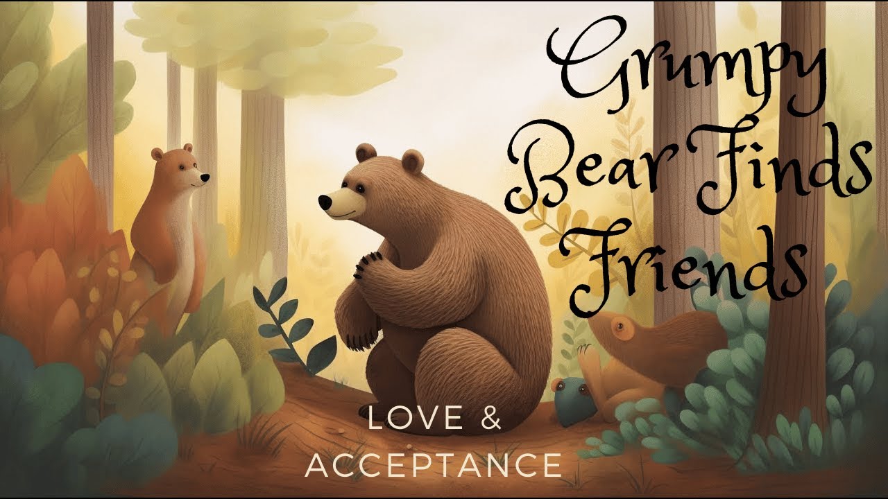Grumpy Bear Finds Friends | Storytime | Read Aloud - YouTube