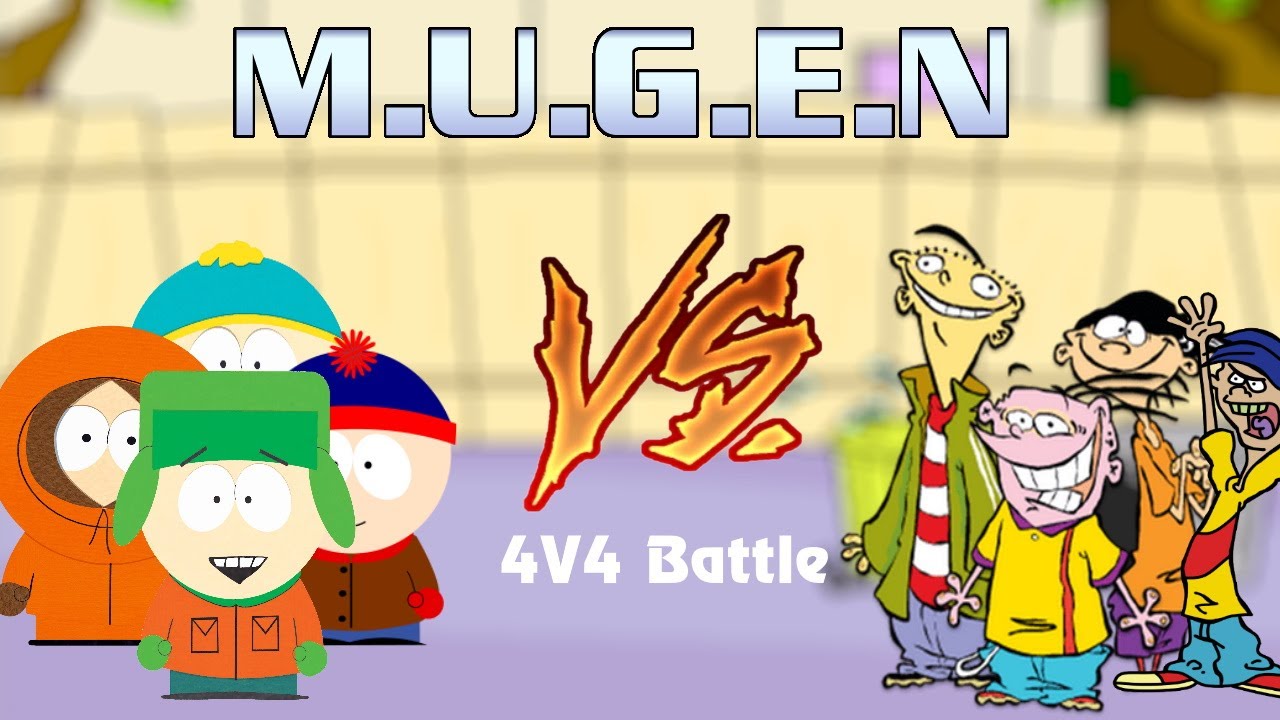 Mugen Battle #012 Kyle,Stan,Eric And Kenny VS Ed,Edd,Eddy And Rolf ...