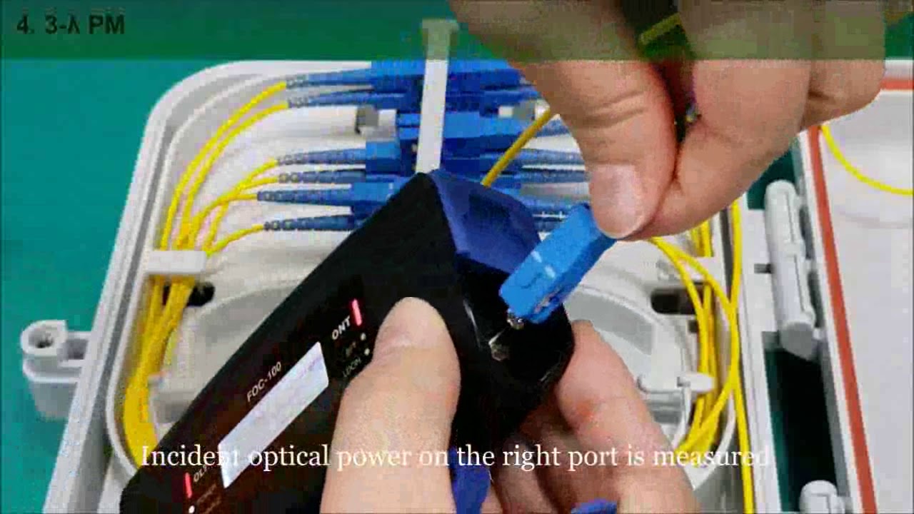 FTTH ONT Connection Status Checker (FOC-100) - YouTube