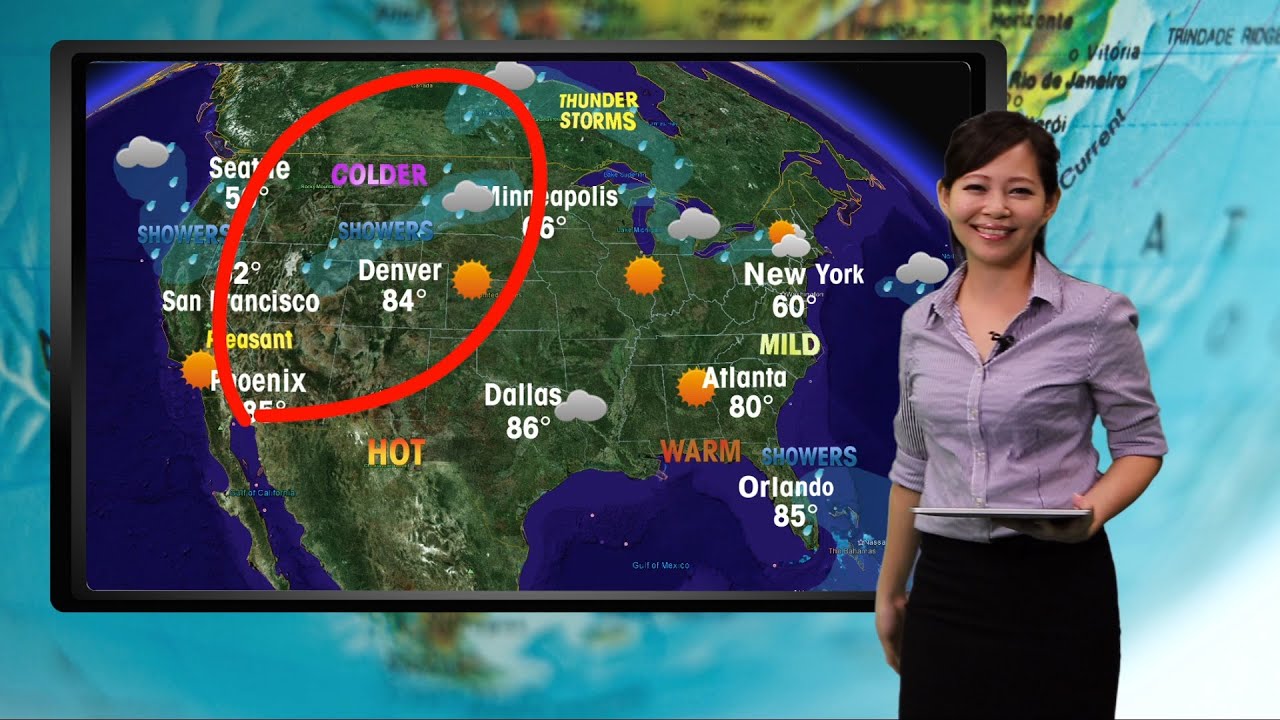 Datavideo TVS-1000 VIRTUALSET maker "Weather report" - YouTube