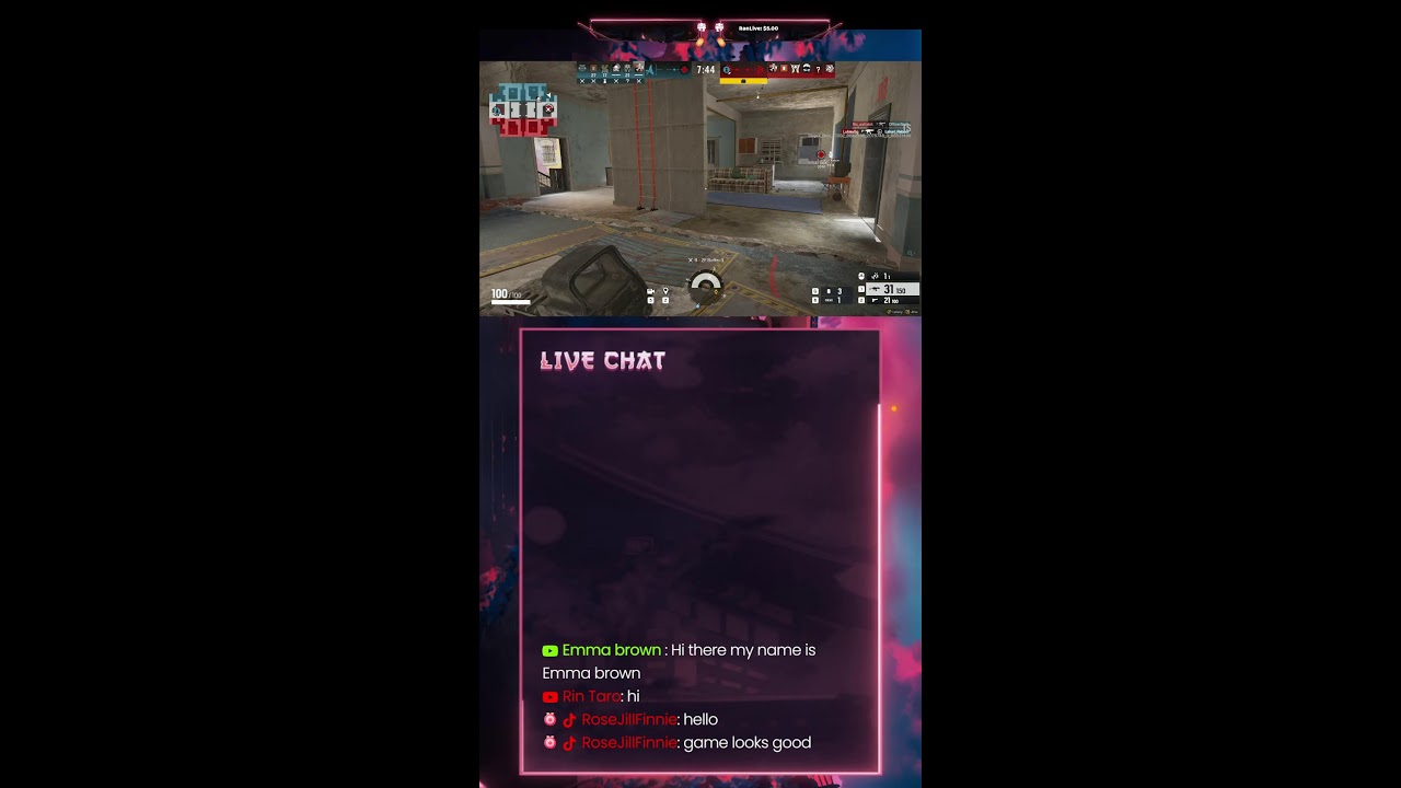Rainbow Six Siege X Stream Test Vertical - YouTube