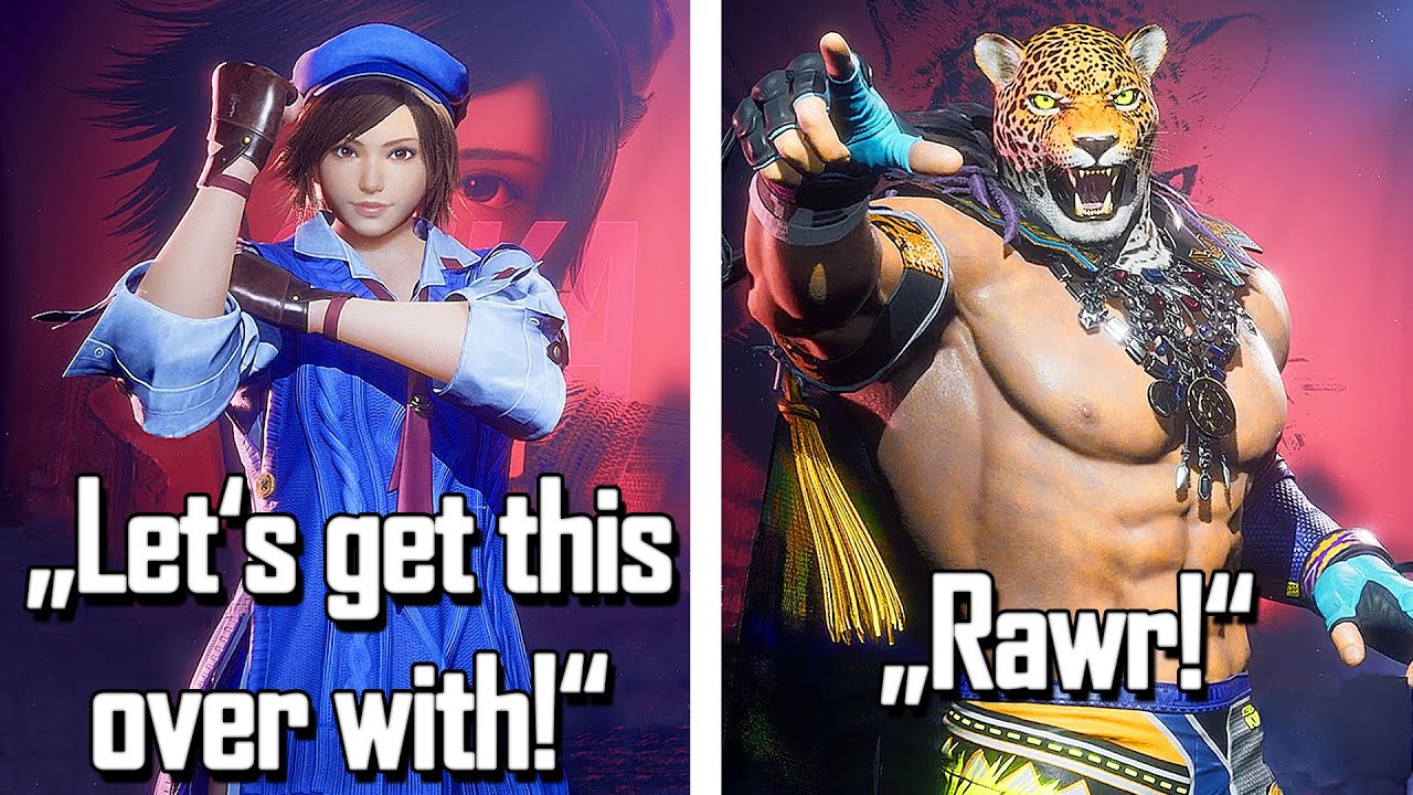 TEKKEN 8 (2023) All Characters Select Screen Animations! - YouTube