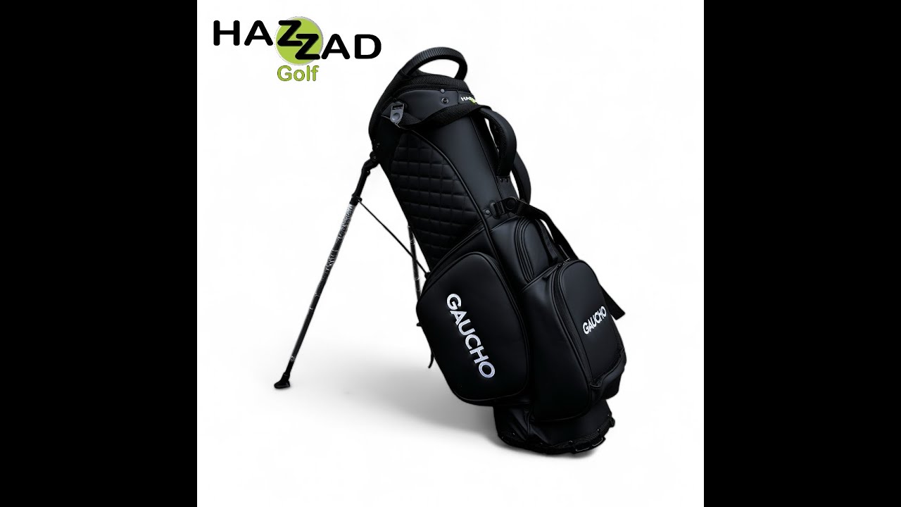 The Hazzad Golf LogoPro Custom Golf Bag - YouTube