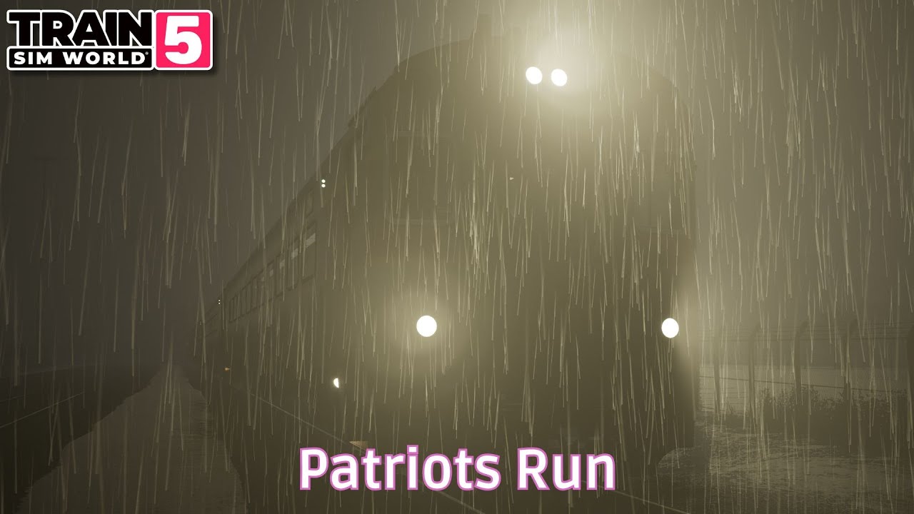 Patriots Run - MBTA Commuter - CTC-3 - #TrainSimWorld5 - YouTube