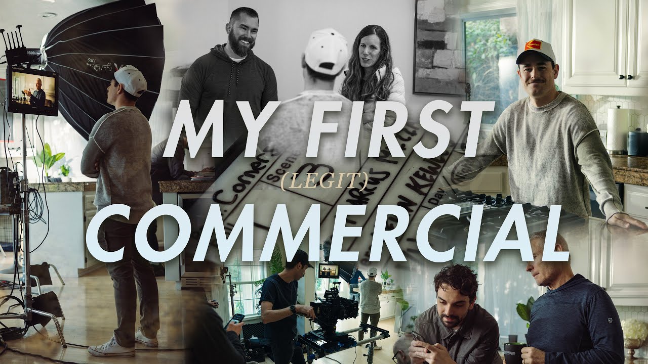 I Directed My First Commercial - YouTube