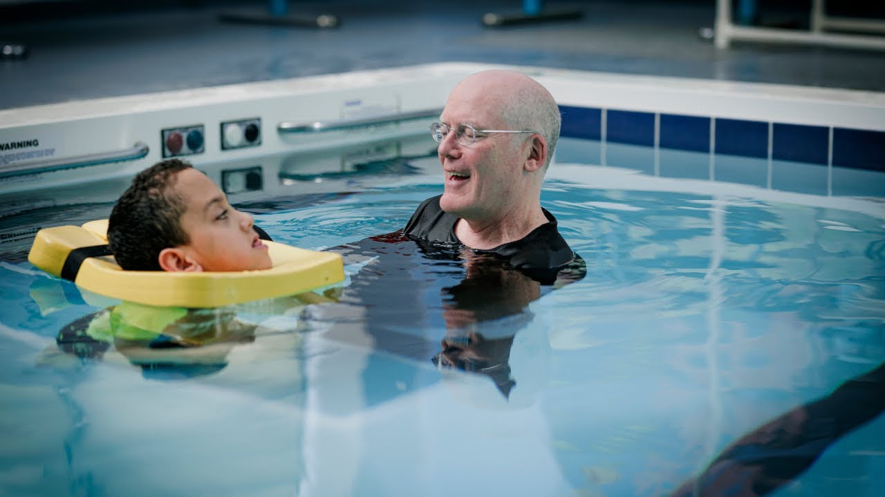Pediatric Aquatic Therapy at Hasbro Children's Hospital - YouTube
