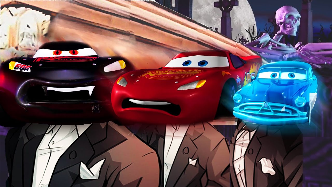 Cars 3 ⚡️ Ghost Doc Hudson + Evil McQueen (Nightmarecraft) - Coffin ...