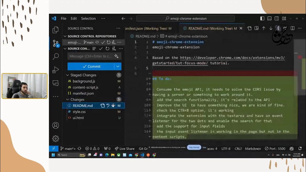 build a chrome extension (part 2) - YouTube
