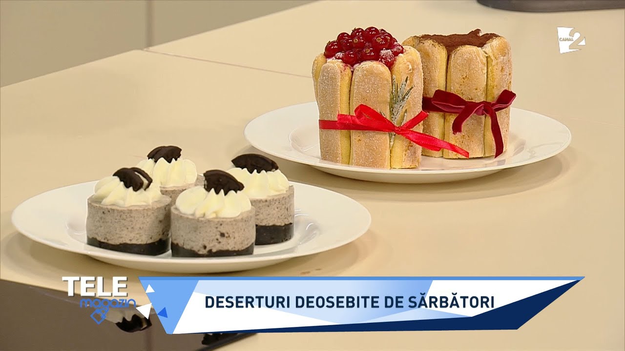 Câteva reţete simple de deserturi deosebite, pentru Crăciun şi Revelion ...