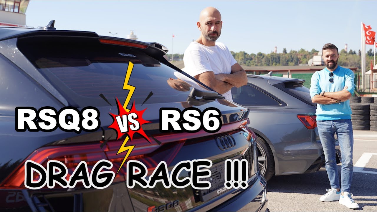 AUDI RSQ8 vs RS6: DRAG YARIŞI! 😮 - YouTube