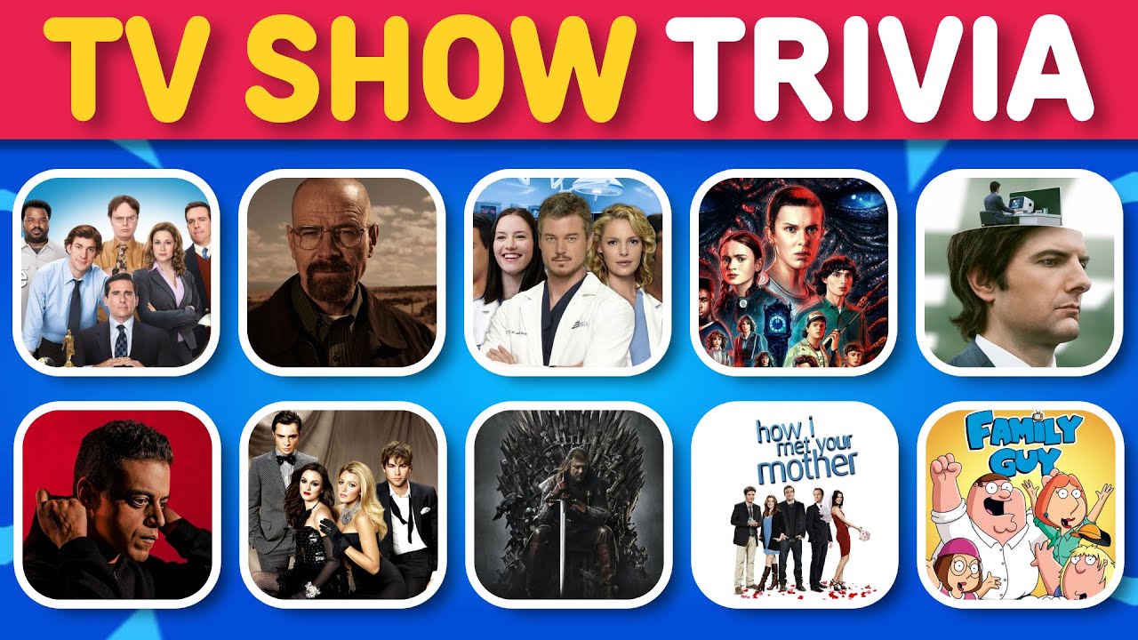 ULTIMATE TV SHOW TRIVIA QUIZ 📺 🧠 | TV Show Quiz - YouTube
