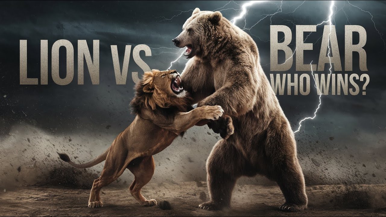 Lion vs Bear: Who Would Win in a Real Fight - YouTube