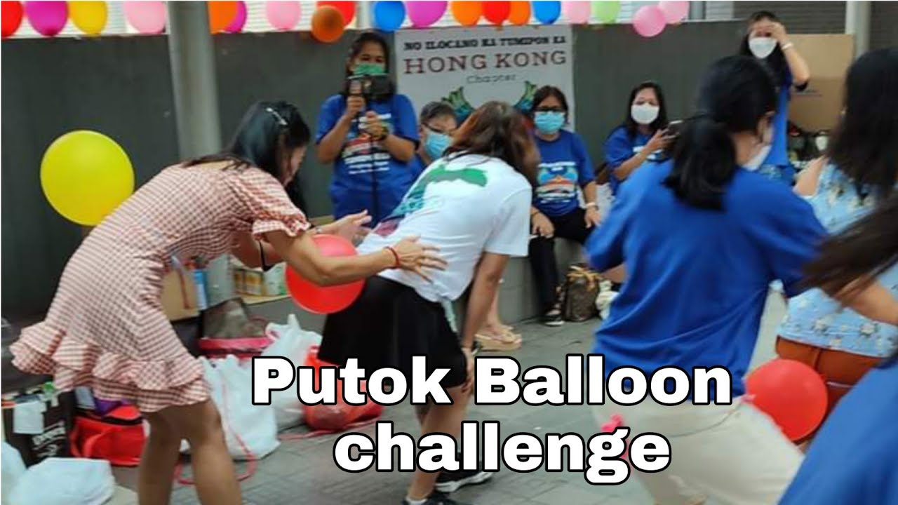 PUTOK BALLOON CHALLENGE - YouTube
