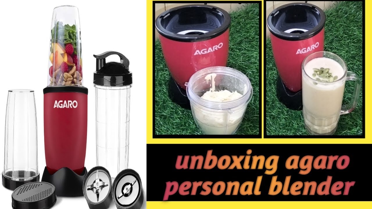 Unboxing| Agaro personal blender| Amazon shopping | review| - YouTube