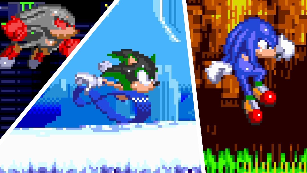 Sonic 3D in 2D Glitches Sonic 3 with Bluckles [Sonic 3 A.I.R. mods Gameplay] - YouTube
