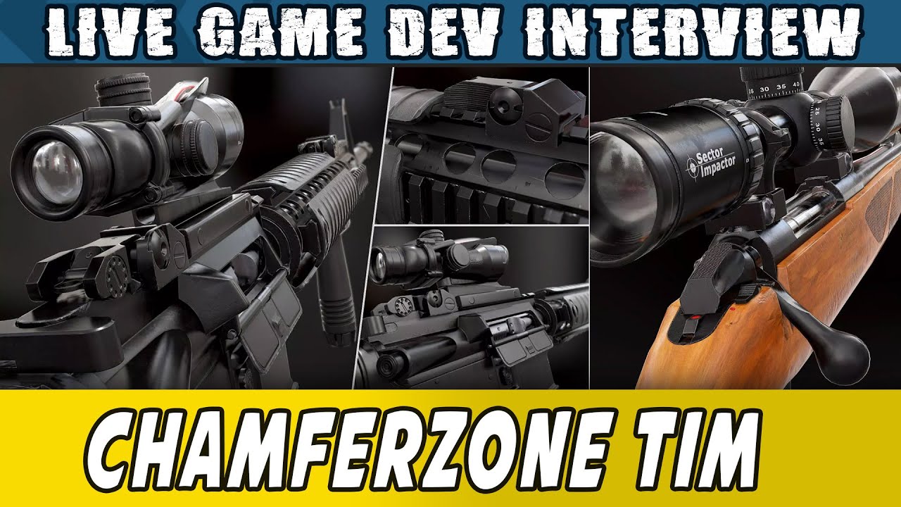 Live Dev Interview - Tim Bergholz from Chamferzone (Digital Extremes - Ubisoft - Crytek) - YouTube