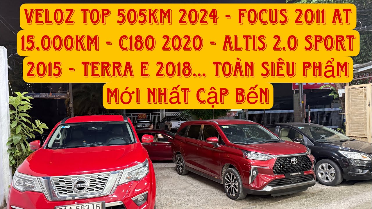 Veloz TOP 505KM 2024 - Focus 2011 AT 15.000KM - C180 2020 - Altis 2.0 ...