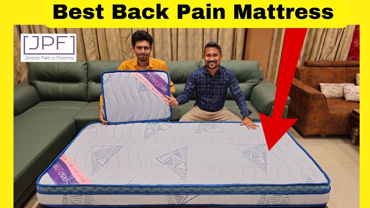 Best Mattress for Back Pain! Response Ultimate Mattress Review! Jindal ...