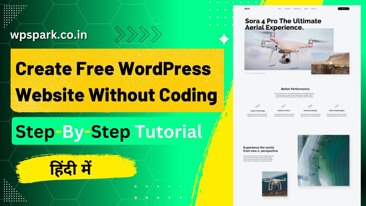how to make a beautiful website on wordpress in hindi 2023 - YouTube