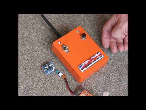 Banggood F949R brick with Flysky Single-Channel transmitter - YouTube