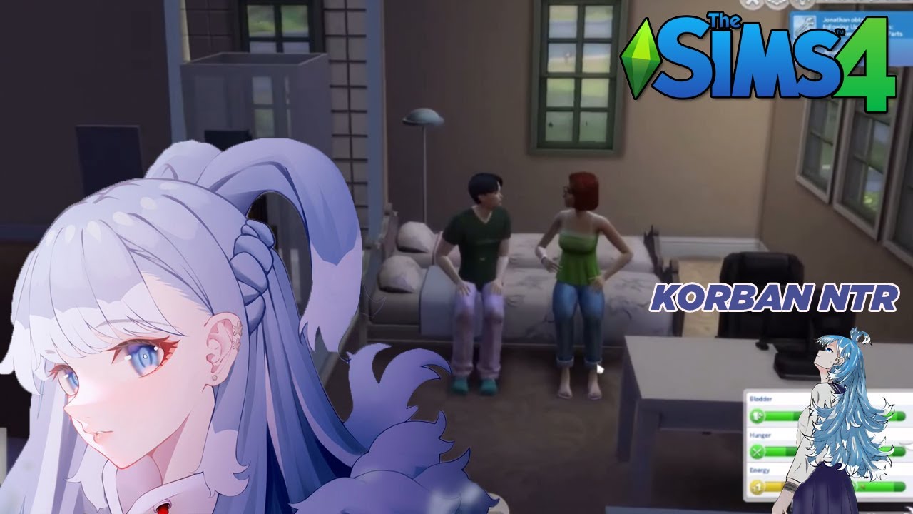 Kobo lagi lagi jadi korban NTR depan muka [The Sims 4] - YouTube