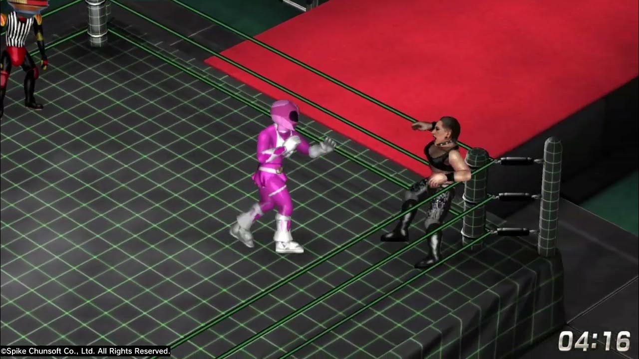 Pink Ranger vs Rhea Ripley (C) - Nintendo Top Title Match - Power Rangers X WWE Fantasy League ...