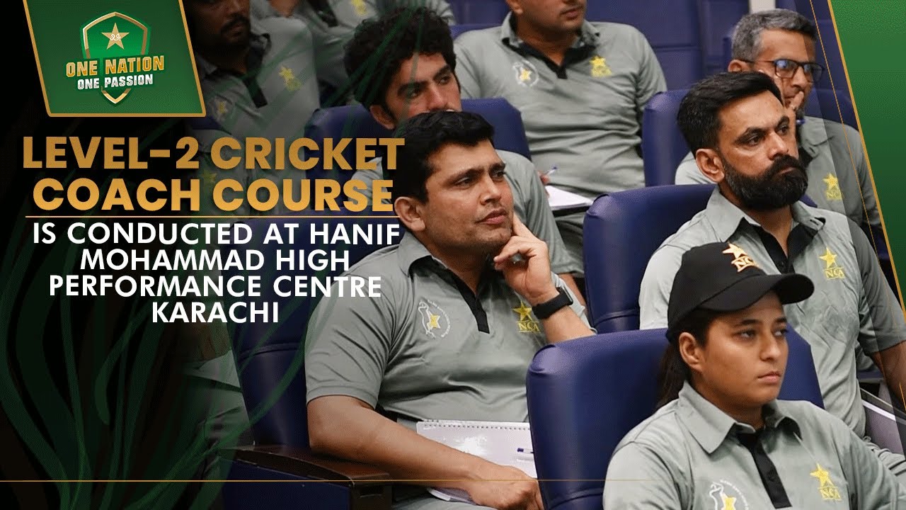 Level-2 Cricket Coach course is conducted at Hanif Mohammad High ...
