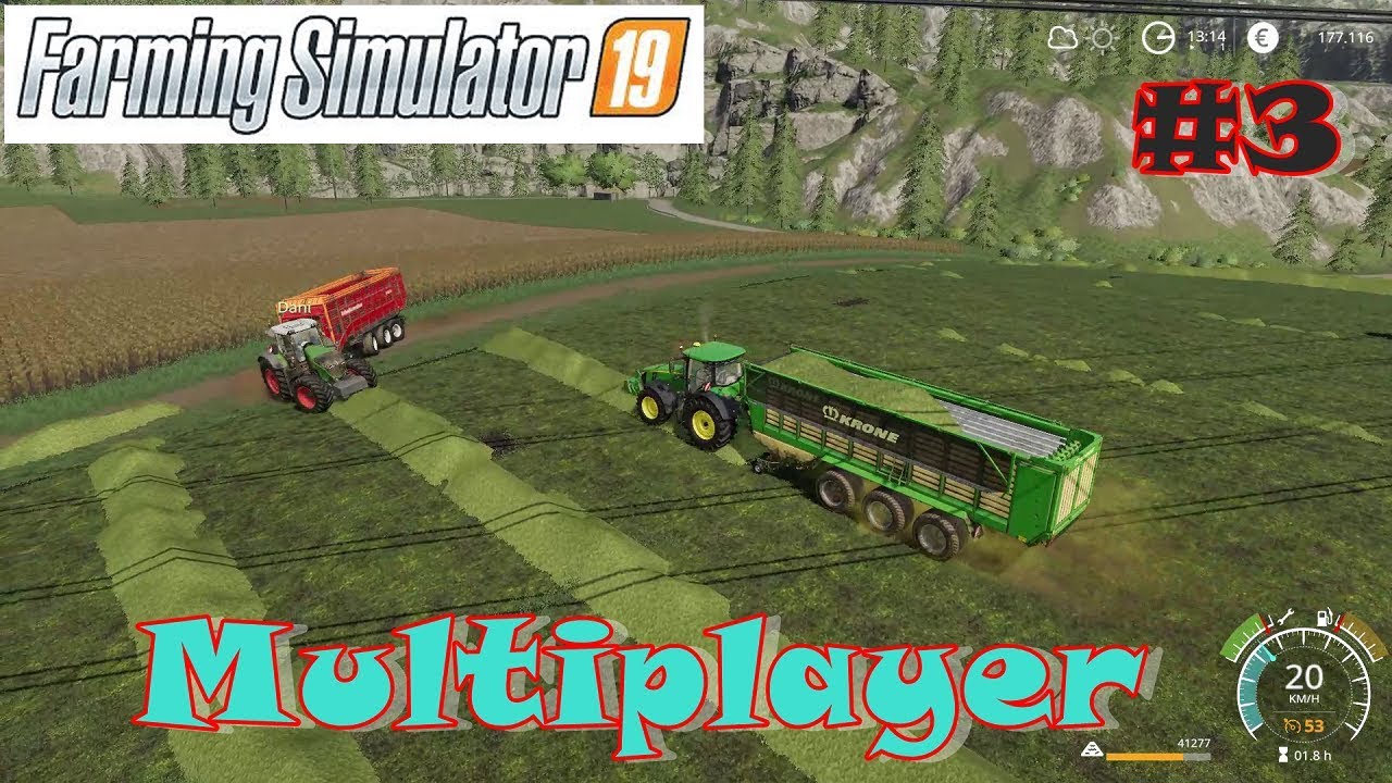Farming Simulator 2019.Timelapse#3.Multiplayer#3 - YouTube