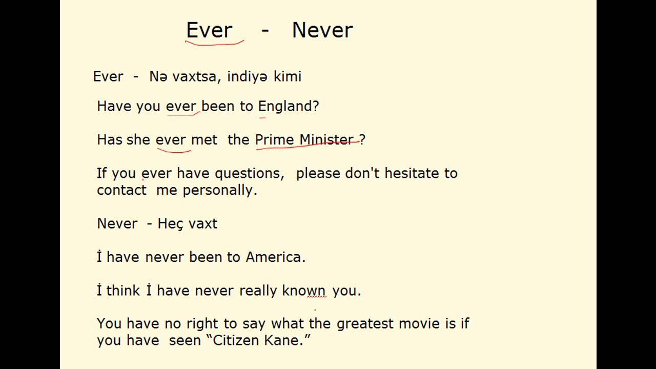 ever never - YouTube