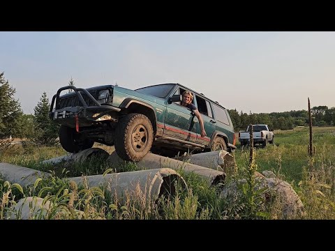 STOCK Ride Height XJ Conquers Everything - YouTube