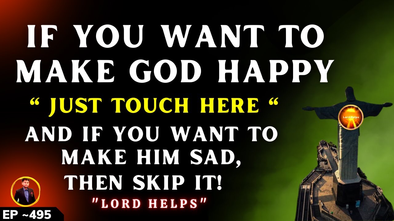 "MAKE GOD HAPPY BY CHOOSING THIS VIDEO RIGHT NOW" - JESUS👆 | This is ...