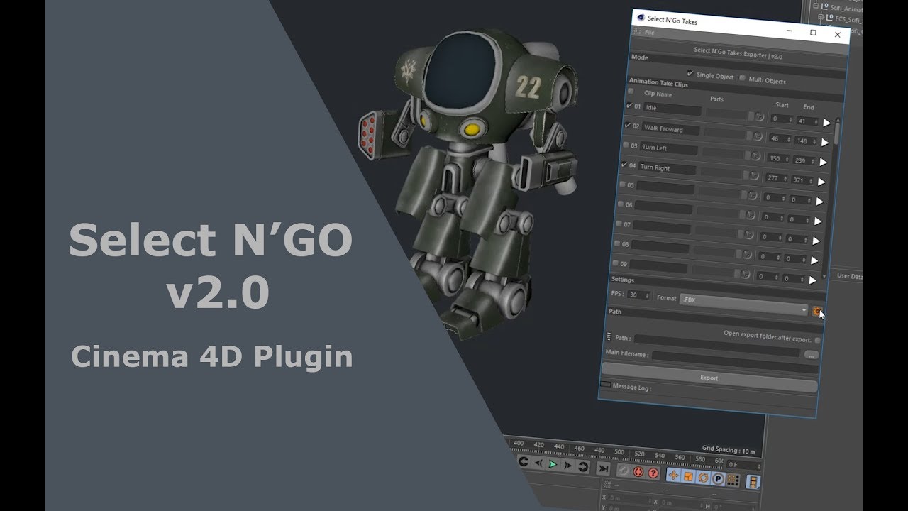 Select N'Go v2.0 Plugin for Maxon Cinema 4D - YouTube