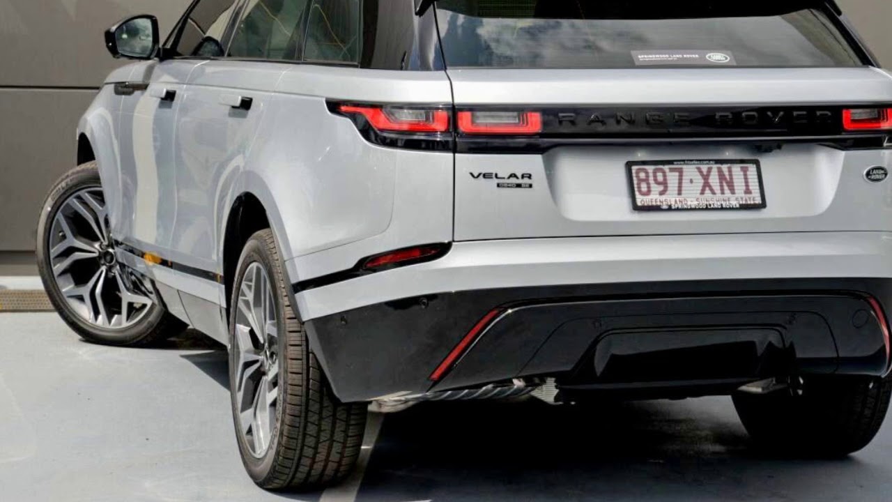 2018 Land Rover Velar Indus Silver Automatic Wagon - YouTube