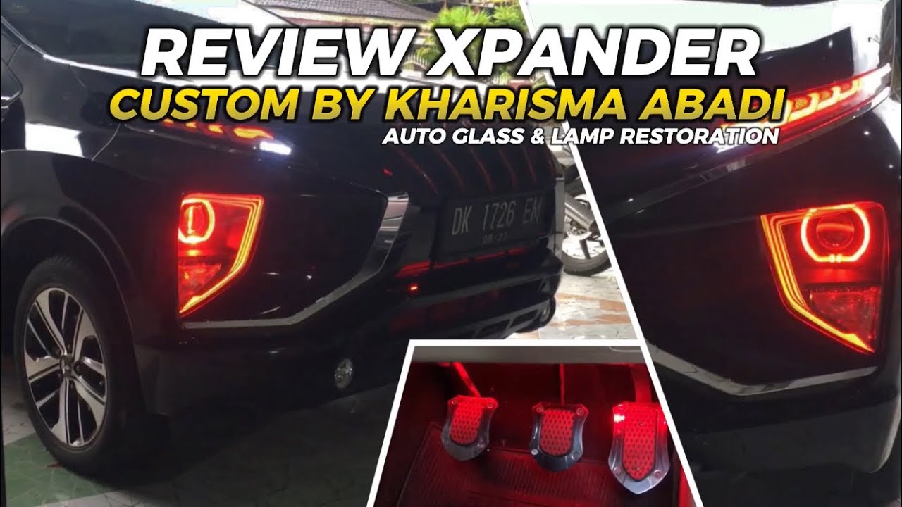 Mitsubishi Xpander Custom DRL, Slim Frame Light, Projector Full Spek ...