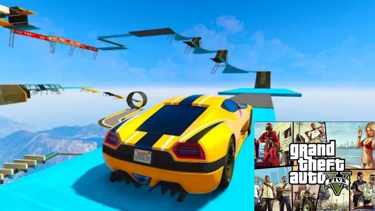 gta 5 | gta 5 ramp challenge | ramp race | gta 5 techno gamers - YouTube