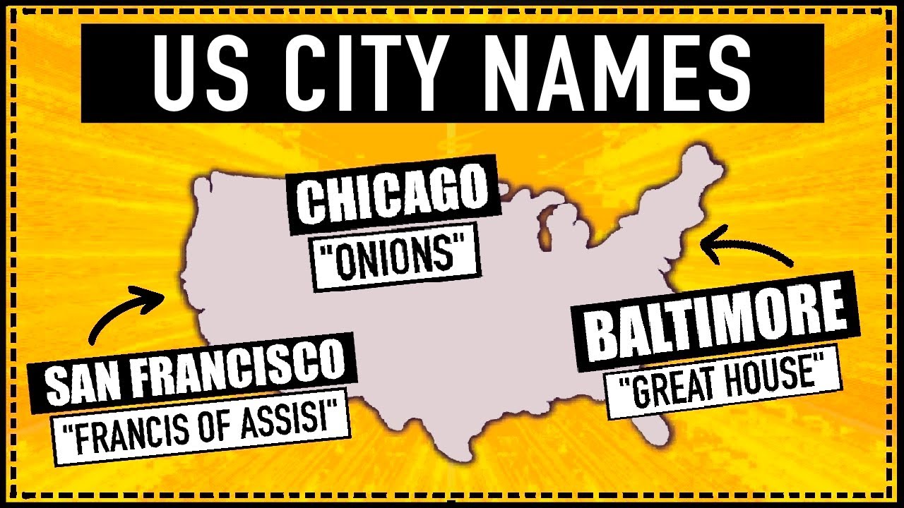 Why American Cities Have Weird Names - YouTube