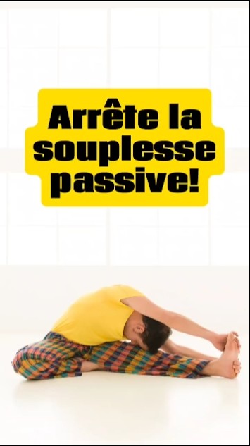 La souplesse se travaille de manière active! #yoga - YouTube