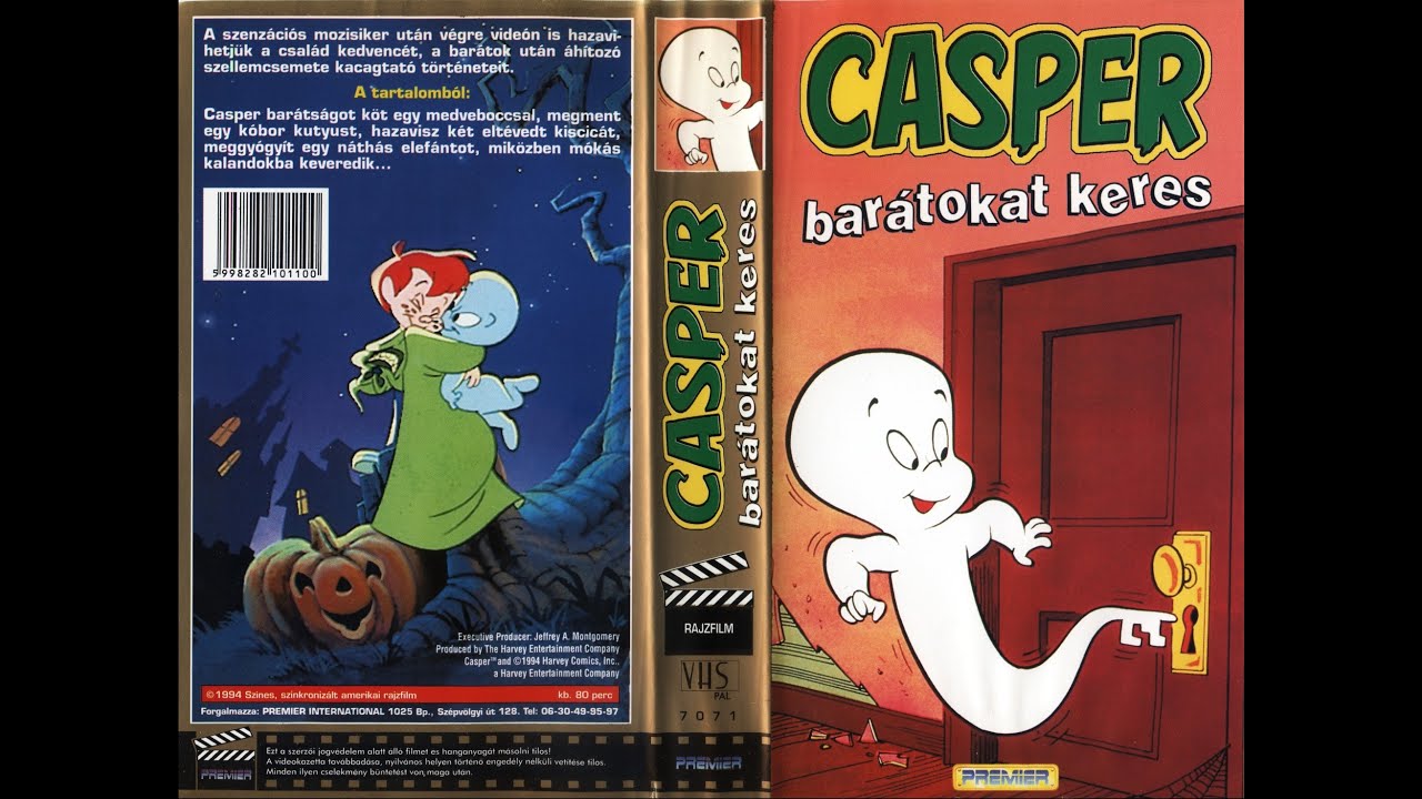 Casper barátokat keres 1990 VHSRip - YouTube