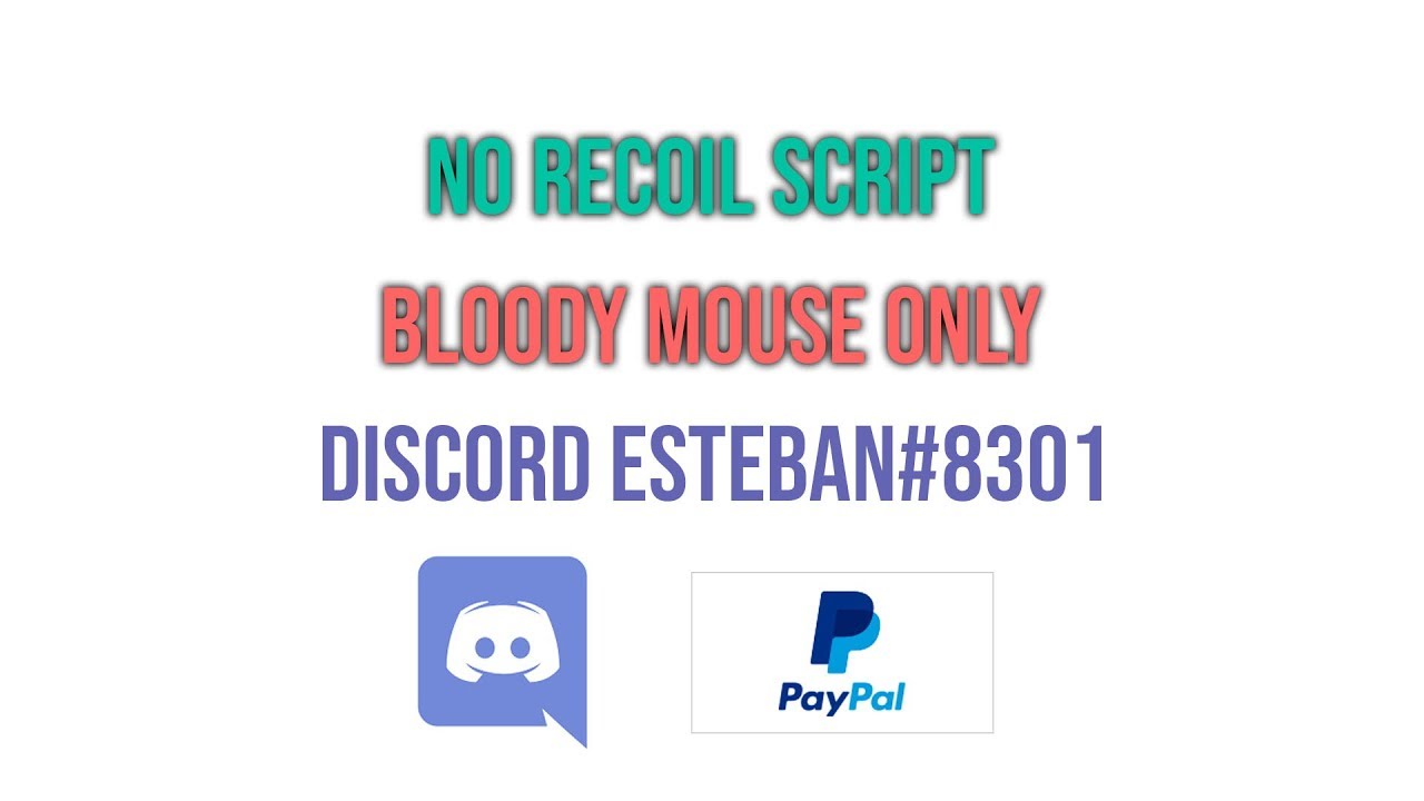 2019 RUST NO RECOIL SCRIPT | BLOODY MOUSE IS THE WAY - YouTube