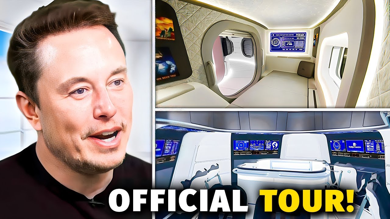 How It Will Be Living Inside SpaceX Starship For First Trip - YouTube