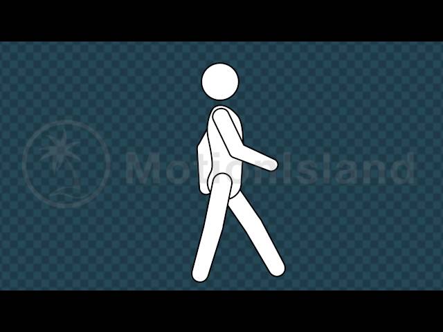 Walking Stickman Animation