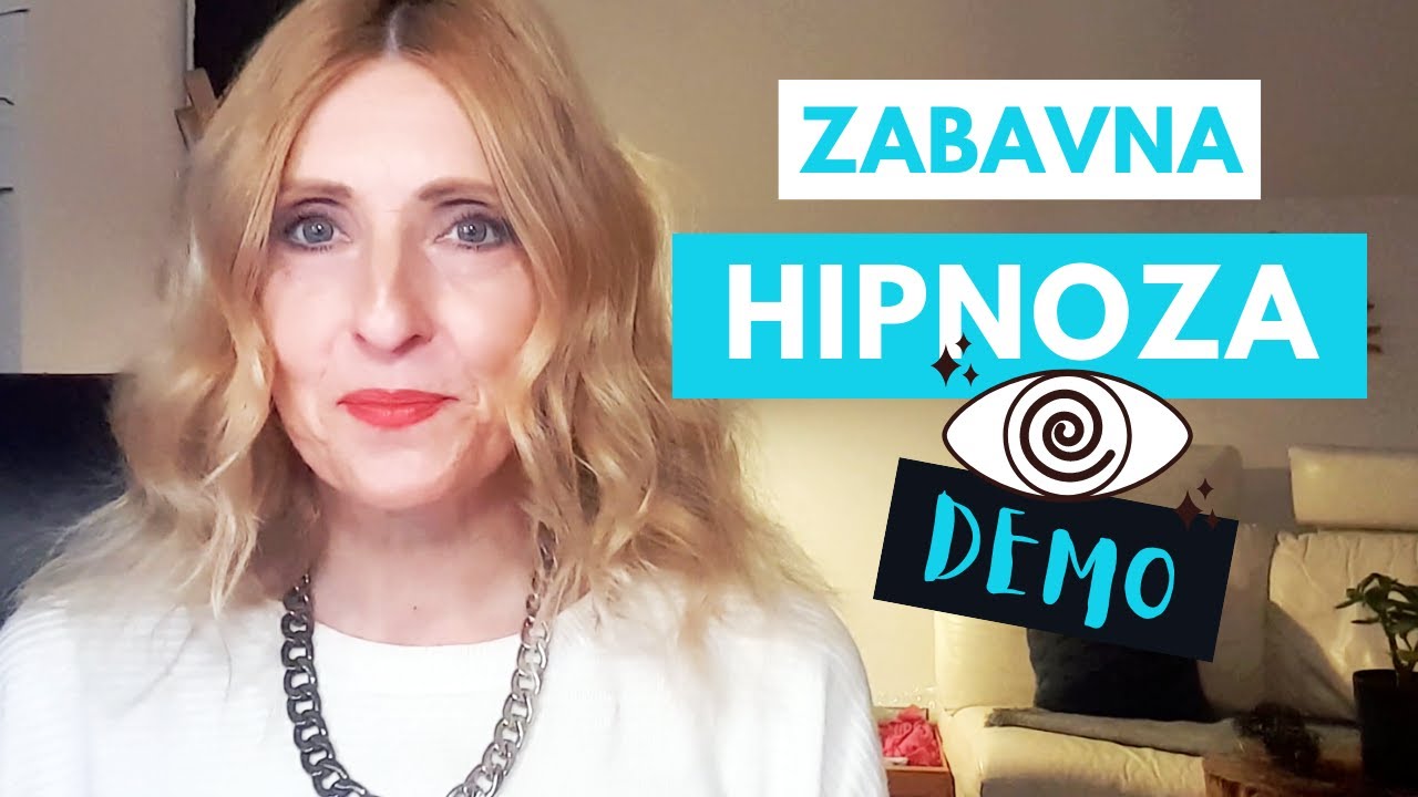 Ali bo hipnozi pozabila svoje ime? I Demo - zabavna hipnoza - YouTube