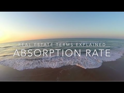Real estate term explained: Absorption Rate - YouTube