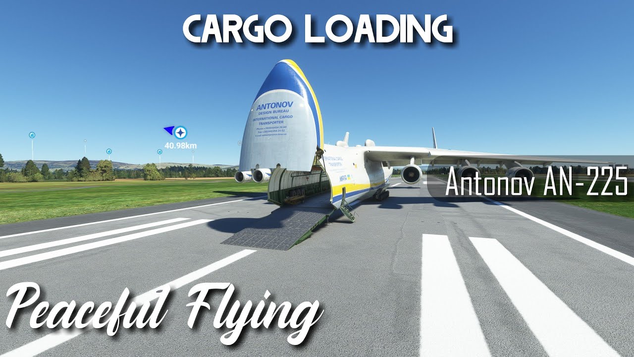 Cargo Door | Antonov AN-225 | Microsoft Flight Sim - YouTube