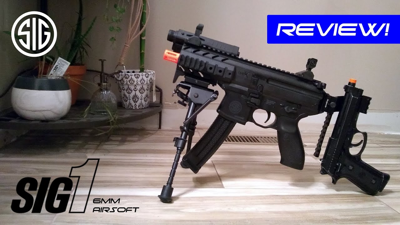 Sig1 MPX Airsoft | Review - YouTube